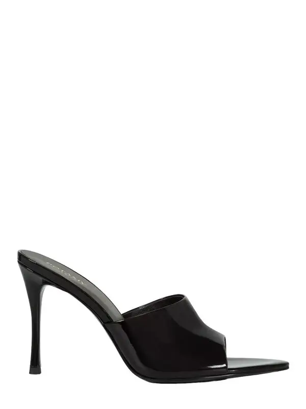 POTAMY Pointed Mules - Black