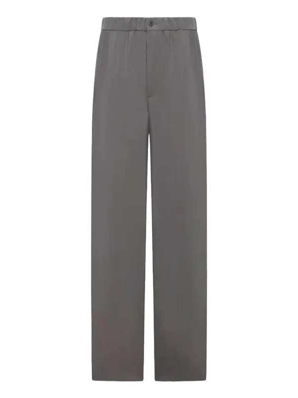Giorgio Armani Buttoned Trousers - Grey