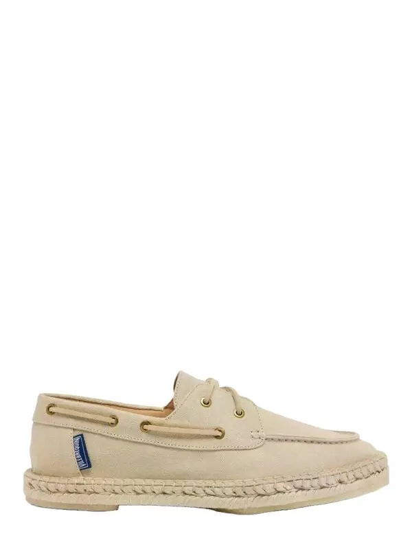 Vilebrequin Canvas Lace-up Loafers - Neutrals