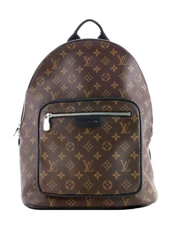 LOUIS VUITTON Josh Macassar Monogram Canvas Backpack - Brown