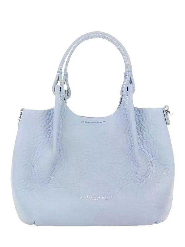 GIANNI CHIARINI Dua Leather Tote Bag - Blue