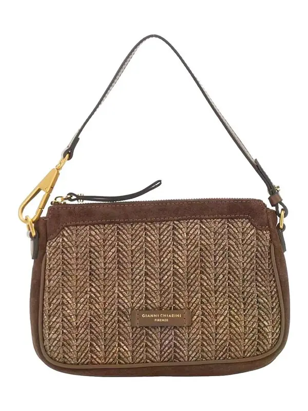 GIANNI CHIARINI Brooke Shoulder Bag - Brown