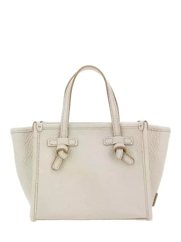 GIANNI CHIARINI Miss Marcela Textured Tote Bag - Neutrals