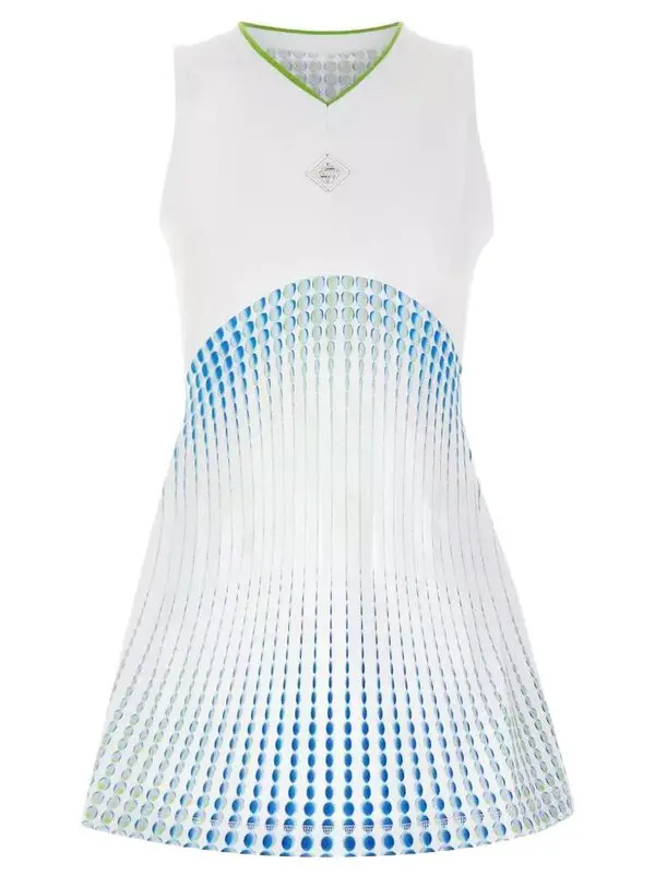 Casablanca X Martin Naumann Logo-detail Mini Dress - White