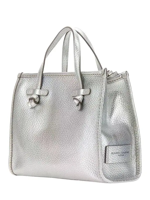 GIANNI CHIARINI Marcella Tote Bag - Silver