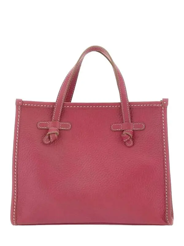 MARCELLA CLUB Miss Marcella Grained-leather Tote Bag - Pink