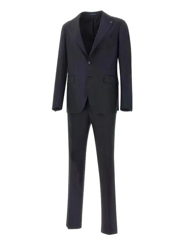 Tagliatore Two-button Virgin-wool Suit - Blue