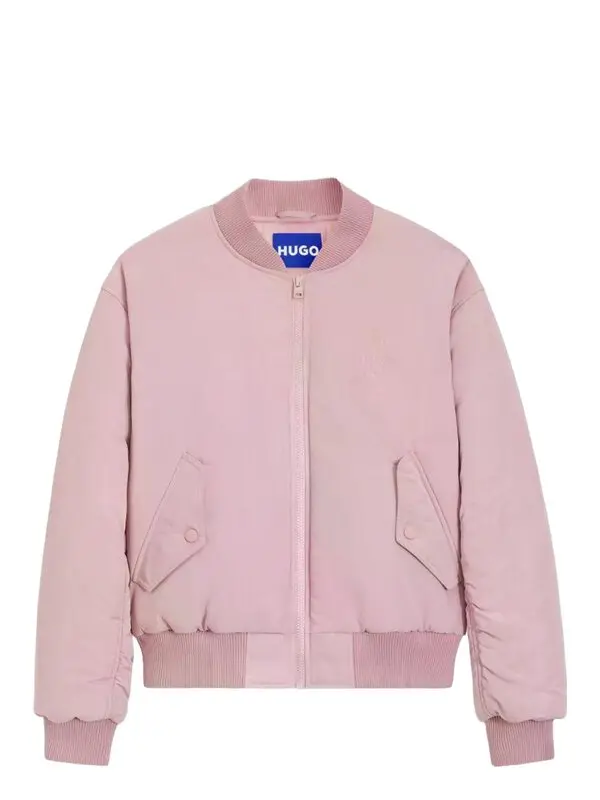 Hugo Water-repellent Bomber Jacket - Pink