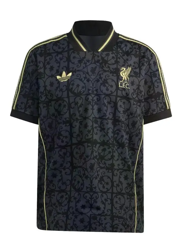 Adidas X Liverpool Fc Embroidered Jersey - Grey