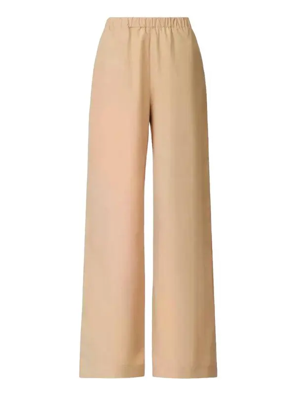 Fabiana Filippi Elasticated Trevi Palazzo Pants - Neutrals