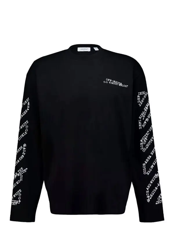 Off-White Logo-detail T-shirt - Black
