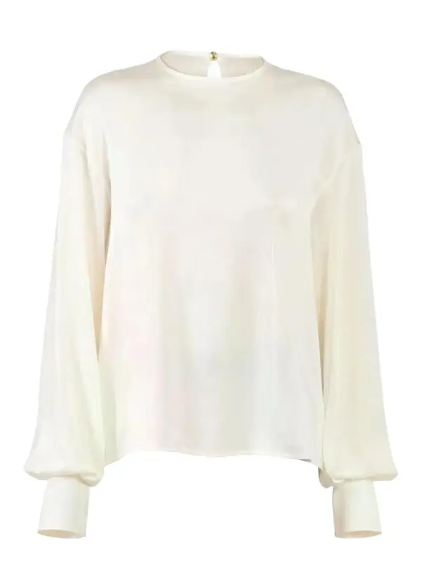 Martin Martin Esther Bishop-sleeve Top - Neutrals