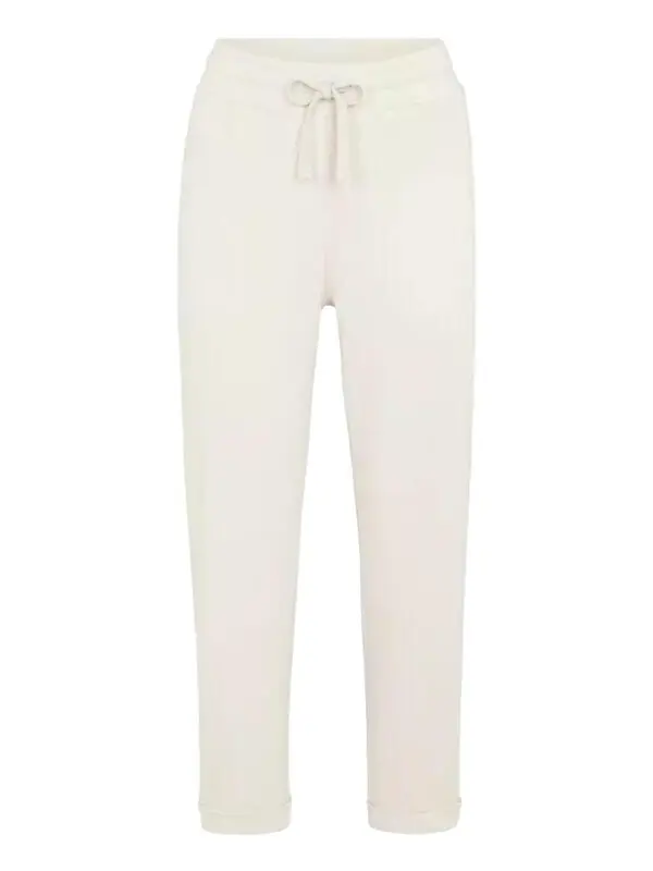 JUVIA Ellis Drawstring Trousers - Neutrals