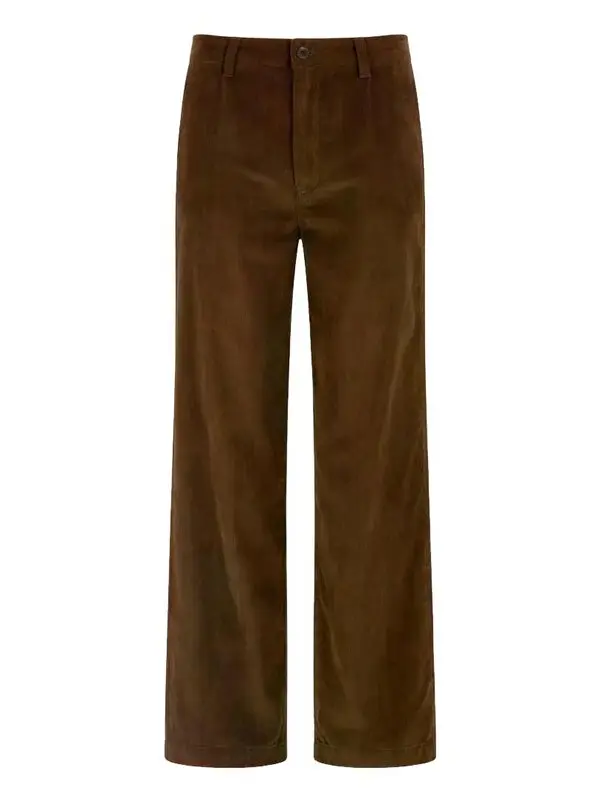 JAMIE HALLER Corduroy Trousers - Brown