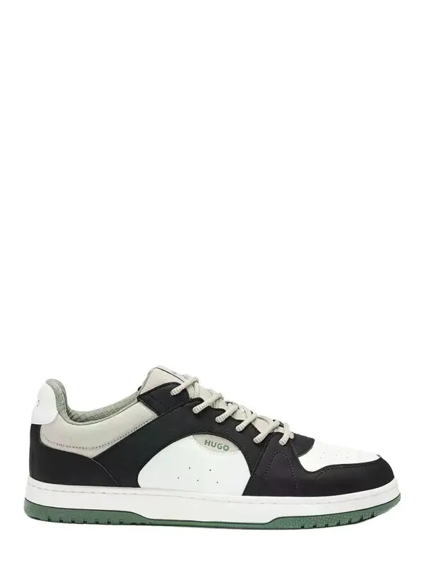 Hugo Hadrian Tenn Lace-up Sneakers - Black