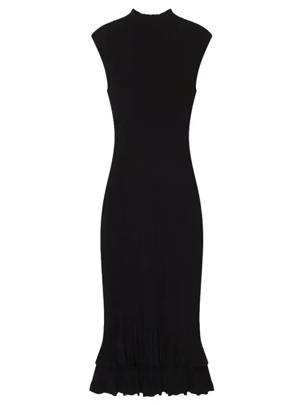 A.L.C. Kennedy Knitted Midi Dress - Black
