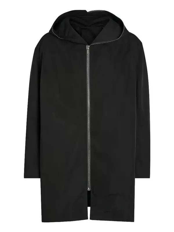 Rick Owens Gimp Mac Coat - Black