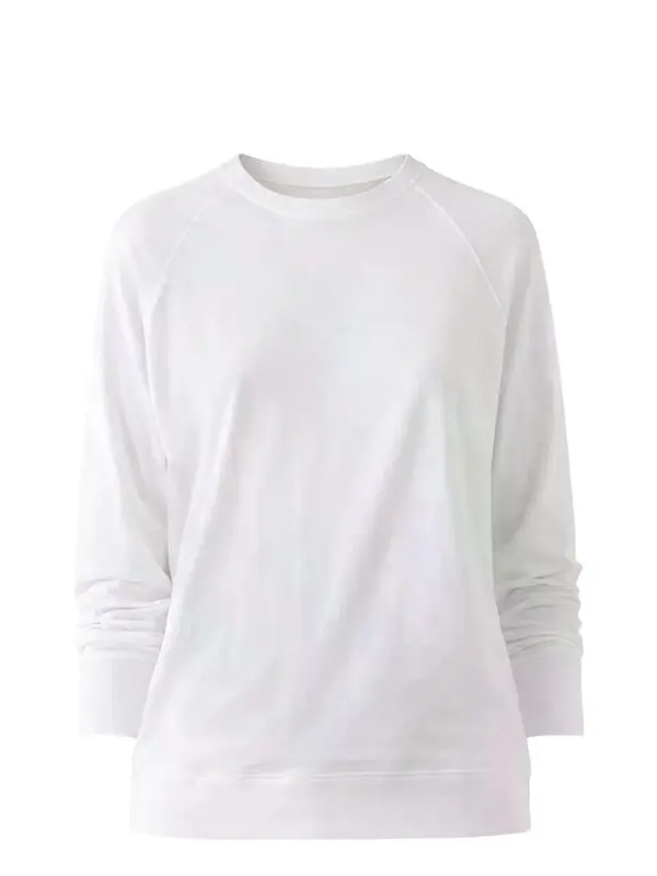 PATRICK ASSARAF Raglan-sleeved Sweatshirt - White