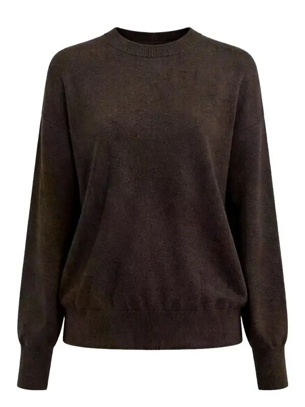 OYUNA Borte Crew-neck Sweater - Brown