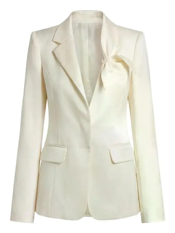 Alexis Flap-pockets Blazer - Neutrals