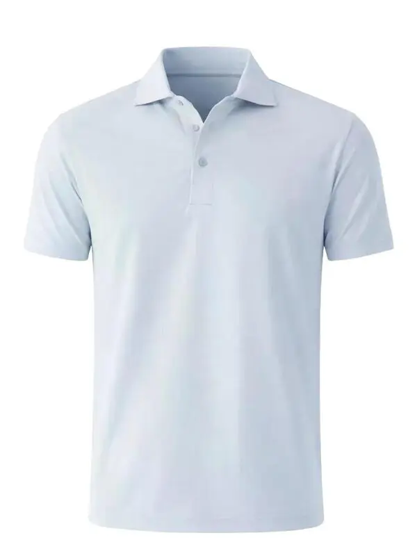 PATRICK ASSARAF Iconic Short-sleeve Polo Shirt - Blue