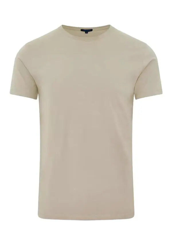 PATRICK ASSARAF Short-sleeve Crew-neck T-shirt - Neutrals