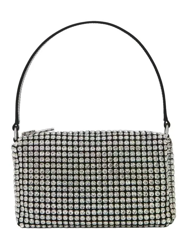 Alexander Wang Crystal Embellished Bag - Silver