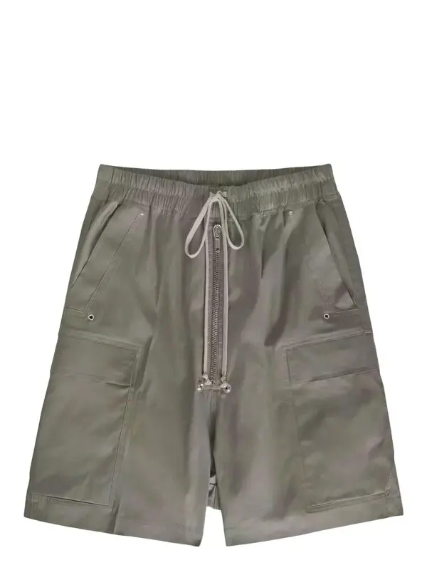 Rick Owens Poplin Shorts - Grey