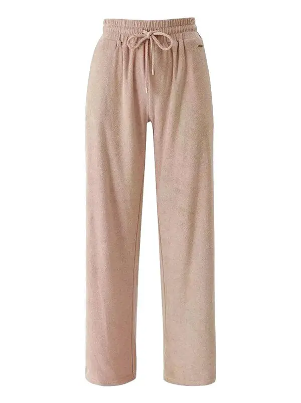Melissa Odabash Betty Elasticated Drawstring Trousers - Neutrals