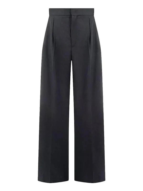 DARKPARK Chicago Pleated Trousers - Grey