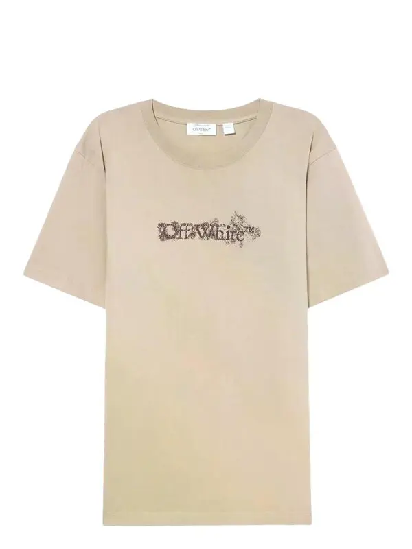Off-White Logo T-shirt - Neutrals