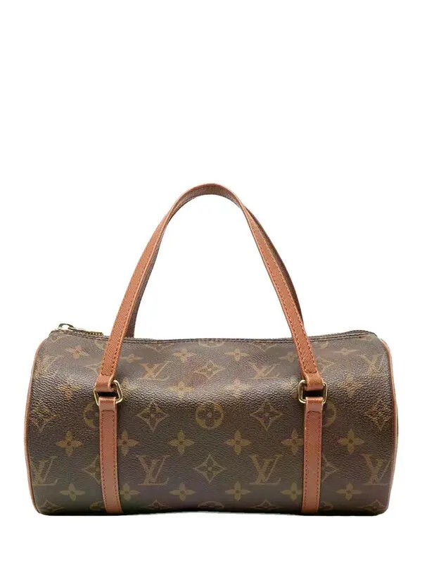 LOUIS VUITTON 1993 Monogram Papillon 26 Handbag - Brown