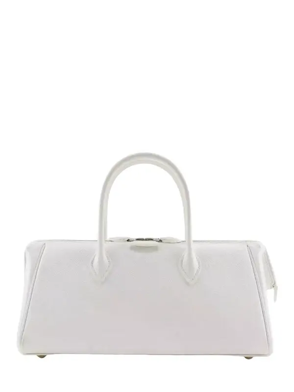 Hermès 2006 Epsom Paris Bombay 27 Handbag - White