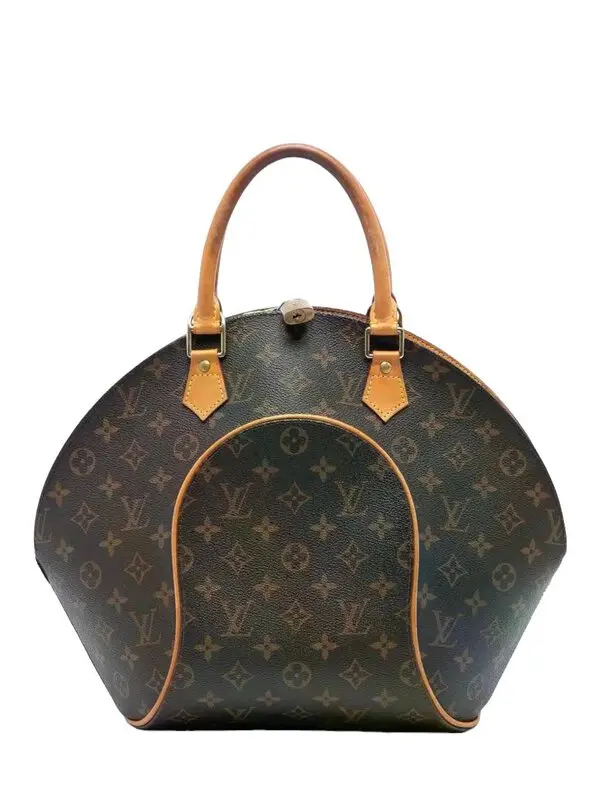 LOUIS VUITTON 2004 Monogram Ellipse Mm Handbag - Brown