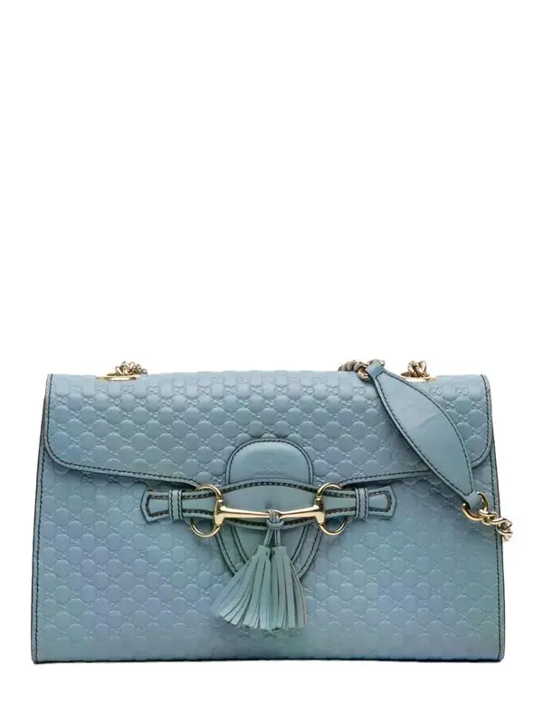 Gucci Medium Emily Shoulder Bag - Blue