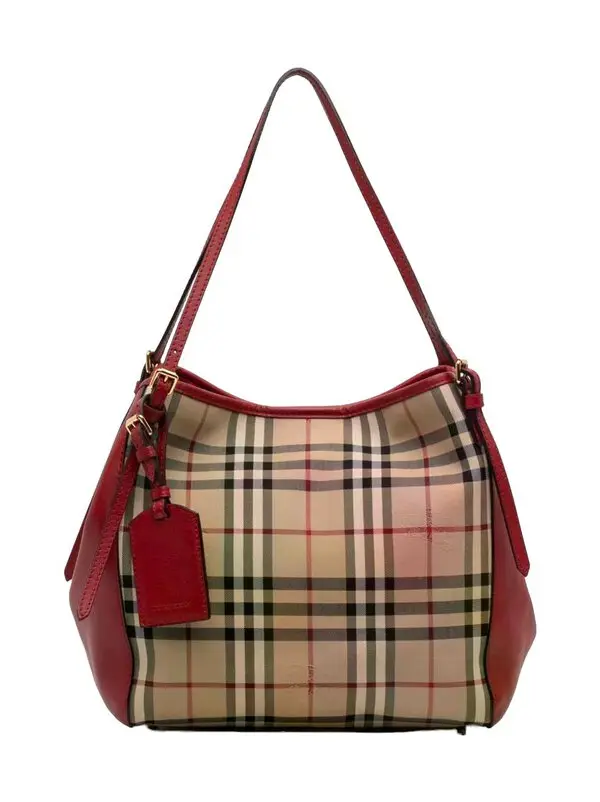 Burberry Haymarket Check Canterbury Tote - Brown