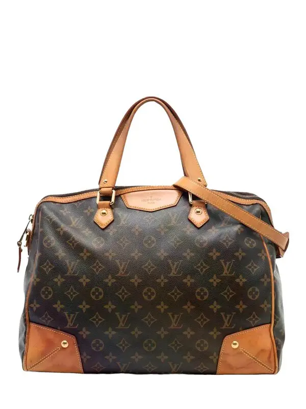 LOUIS VUITTON 2000-2025 Retiro Gm Satchel - Brown