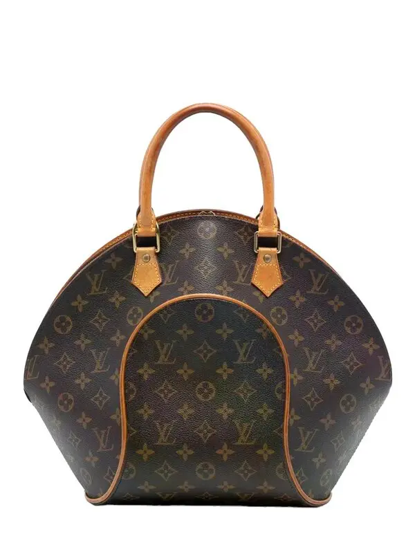 LOUIS VUITTON 1998 Monogram Ellipse Mm Handbag - Brown