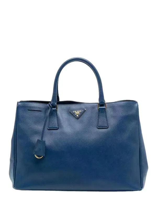 Prada Galleria Saffiano Leather Tote Bag - Blue
