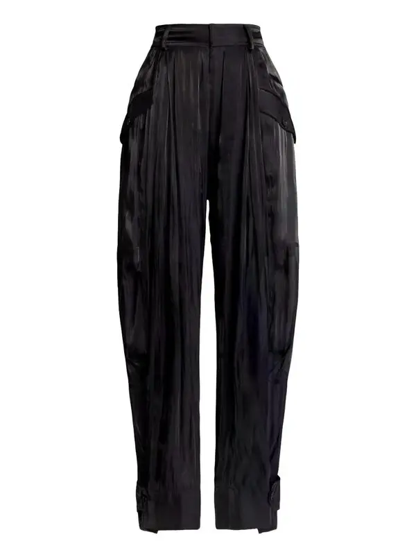 Ralph Lauren Sonya Buttoned Trousers - Black
