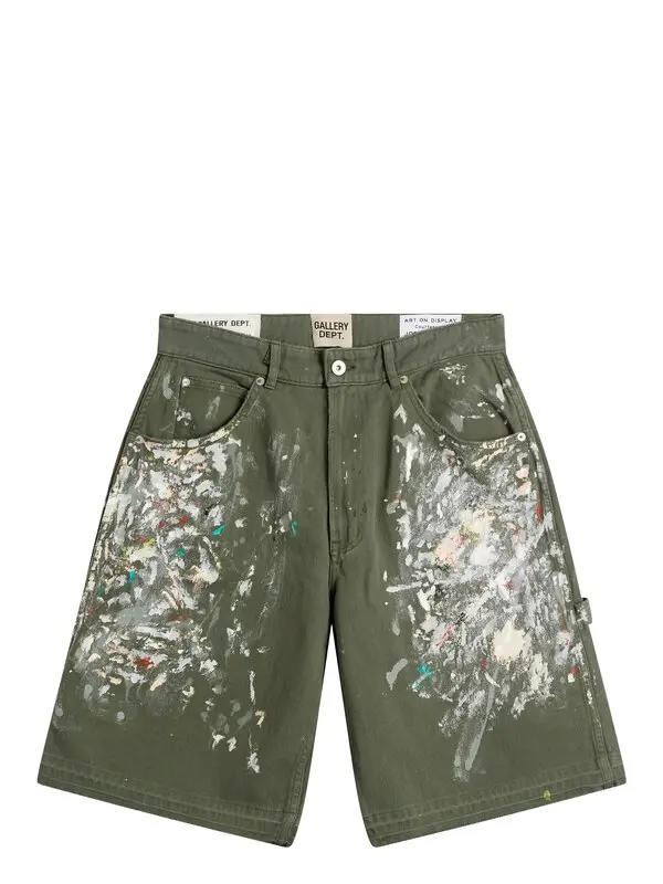 GALLERY DEPT. Platoon Painter Shorts - Military
