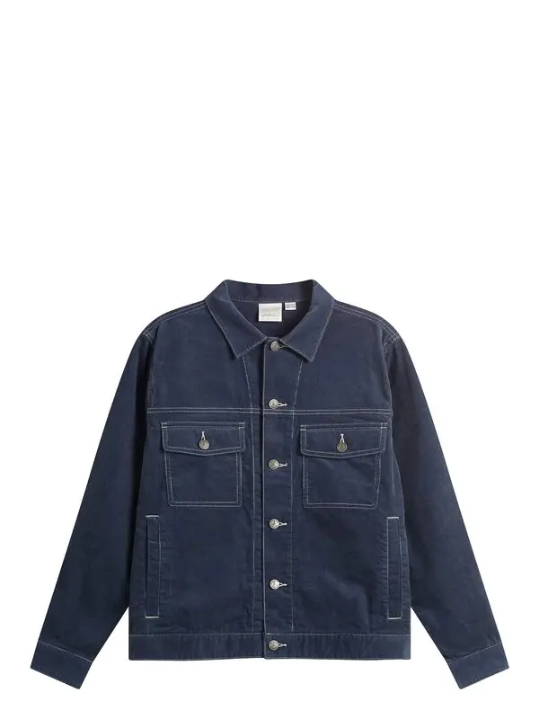 Gramicci Corduroy Trucker Jacket - Navy