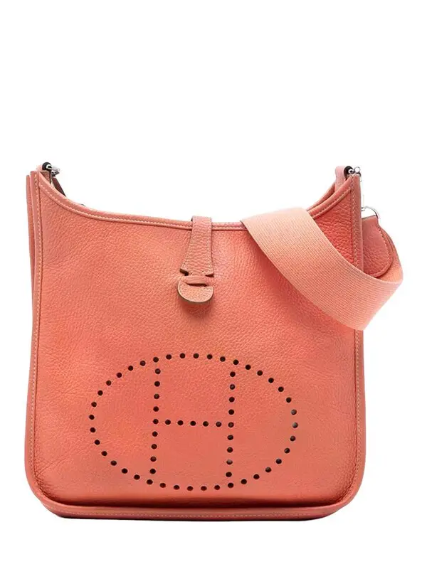 Hermès 2012 Clemence Evelyne 29 Crossbody Bag - Pink