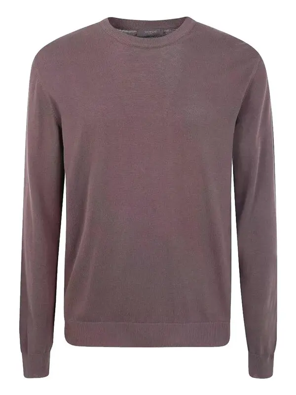 ZANONE Crewneck T-shirt - Purple