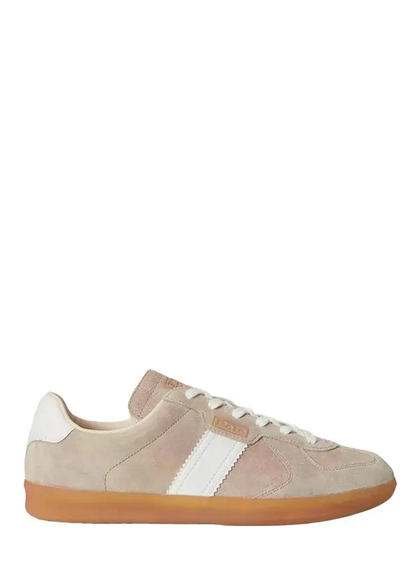 Polo Ralph Lauren Leather Sneakers - Neutrals