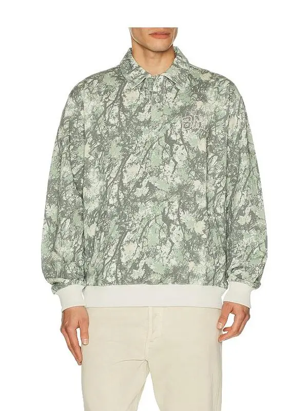 BAD BIRDIE French Terry Polo In . Also - Grey