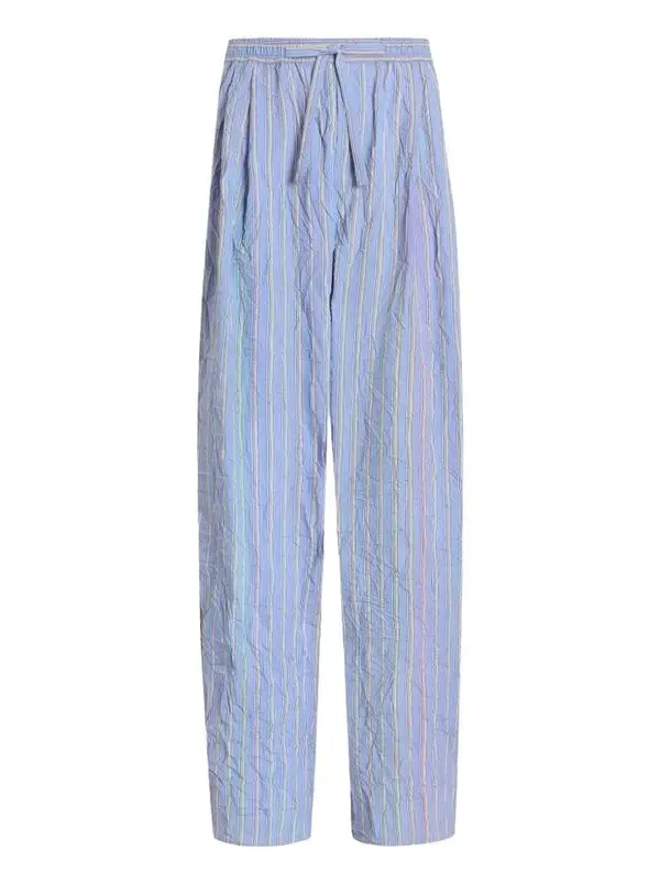 Dolce & Gabbana Viscose Vanity Trousers - Blue