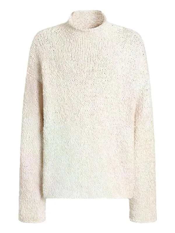 Dolce & Gabbana Cotton-blend Pullover - Neutrals