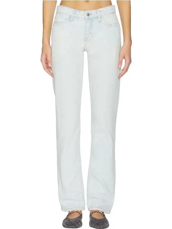 RE/DONE The Snatch Back Straight Jean - Blue