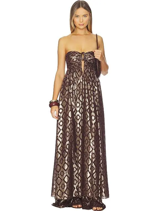 Alexis Izza Top - Brown